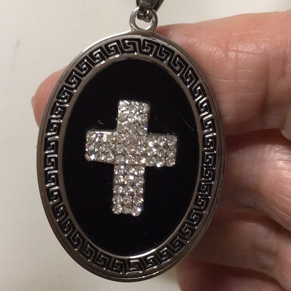 Ritzy Business Boutique | Jewelry | Beautiful New Black Oval Stainless ...